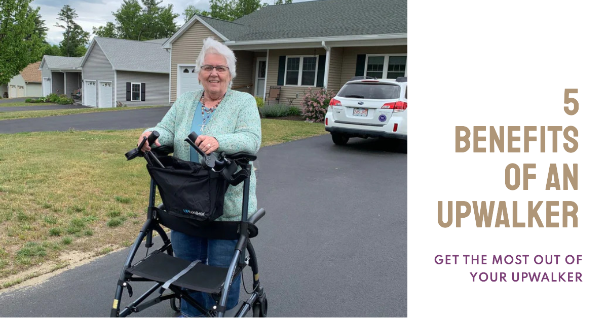 5 Benefits of an UPWalker: Walker for Posture — Mobility Nest