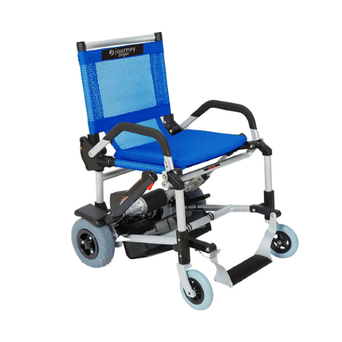 Journey Zinger Lightweight Folding Power Wheelchair — Mobility Nest